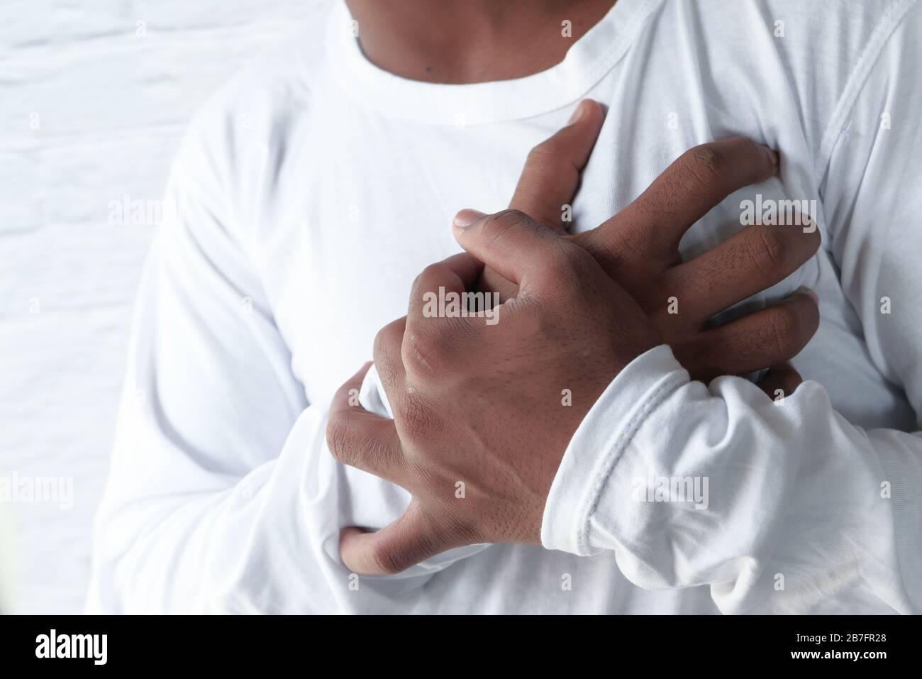 Stress and painful human condition hi-res stock photography and images ...