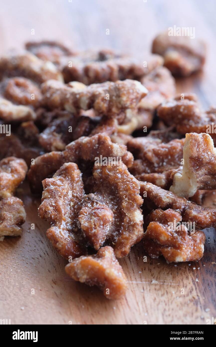 Walnut halves hi-res stock photography and images - Alamy