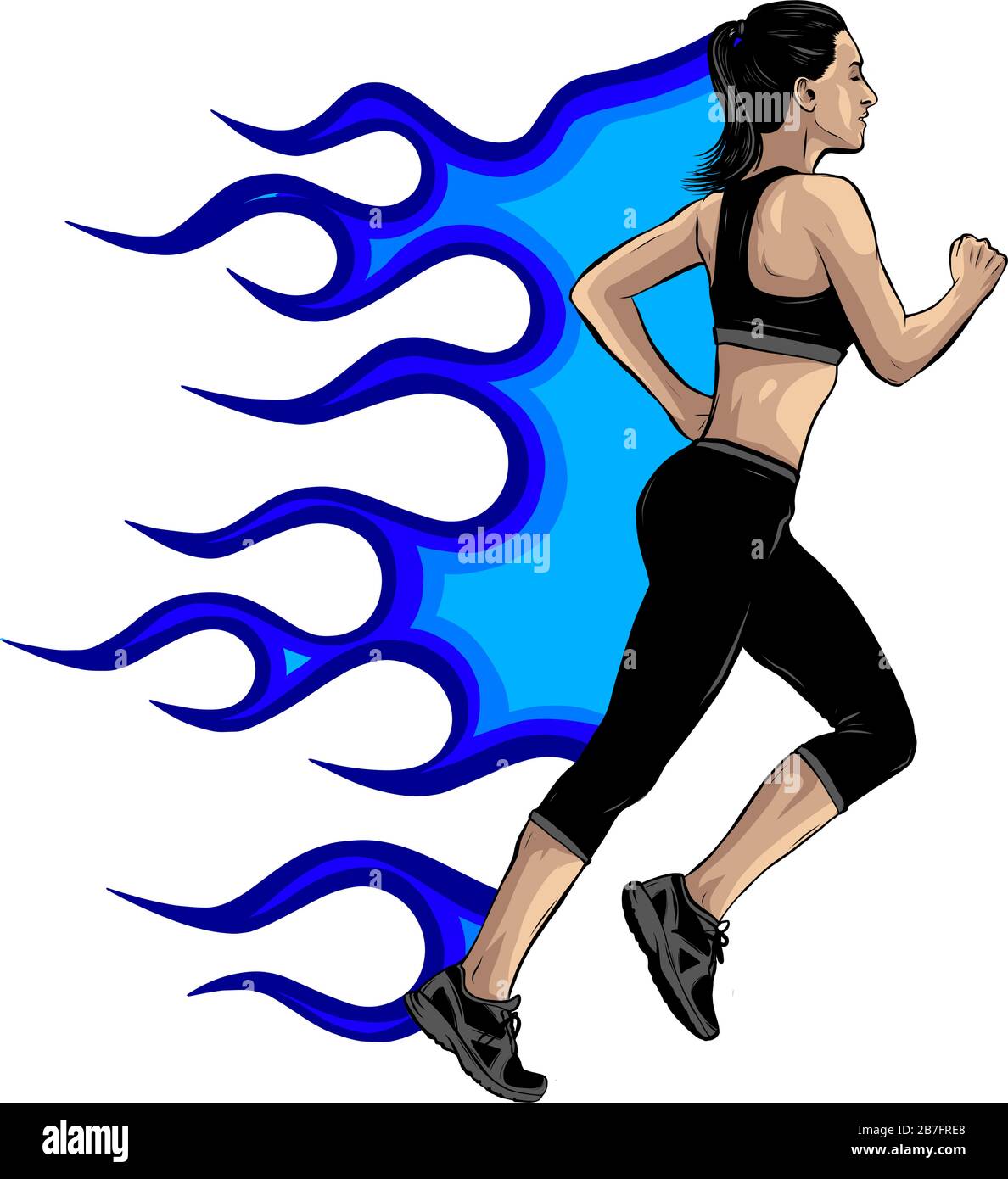Running Race Background
