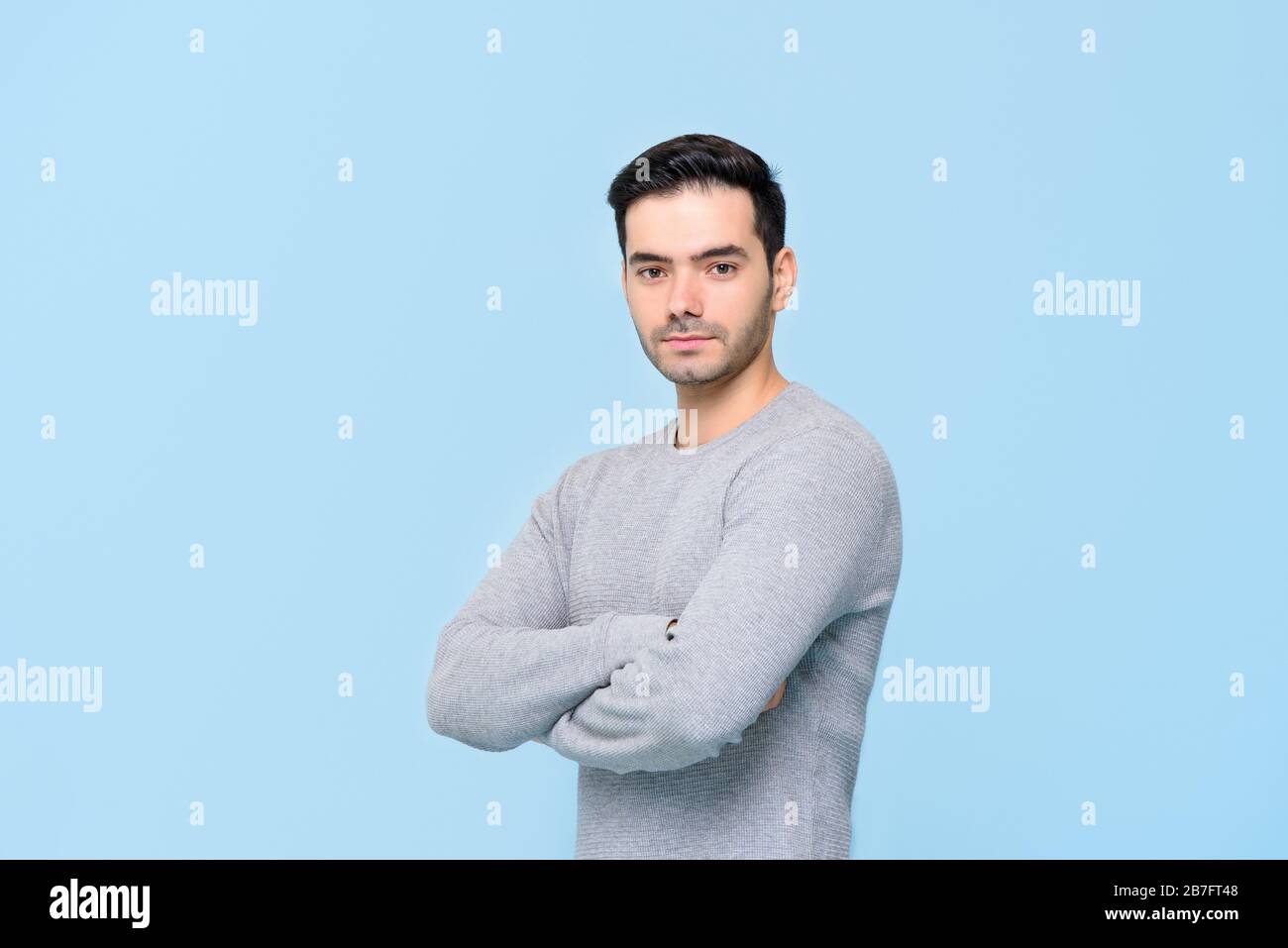 Body language crossed arms hi-res stock photography and images - Alamy