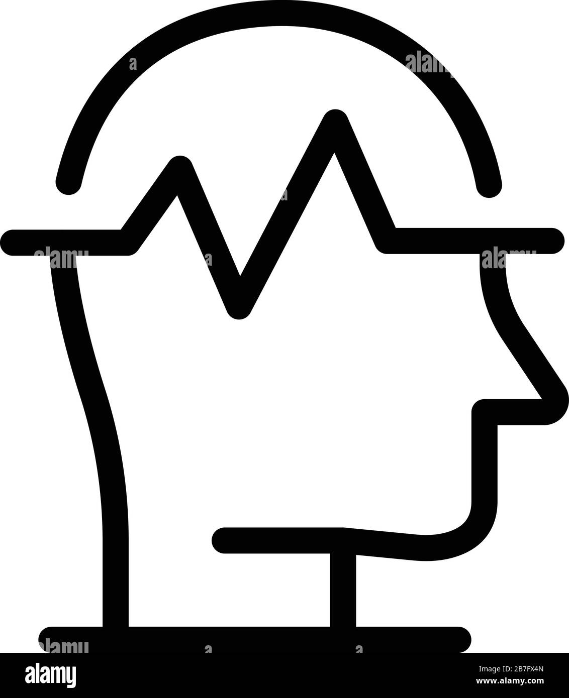 Negative emotions icon, outline style Stock Vector Image & Art - Alamy