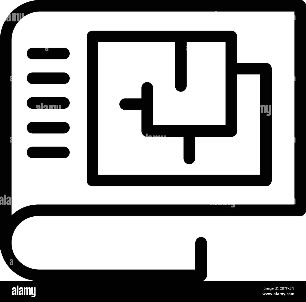 Architect plan icon, outline style Stock Vector Image & Art - Alamy