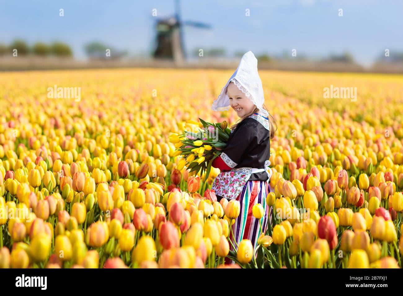 Kid windmill hi-res stock photography and images - Alamy