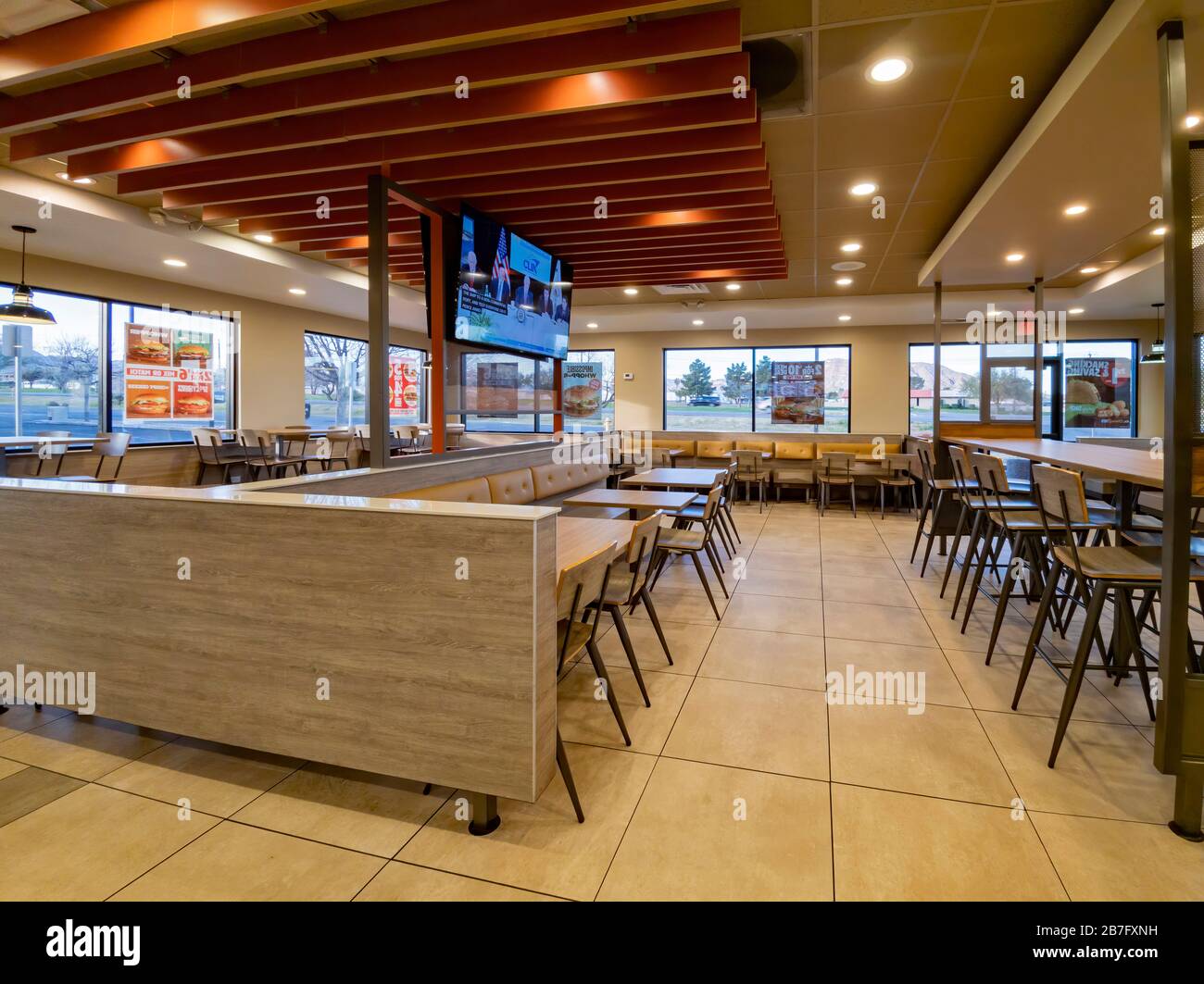 Burger King Interior Design