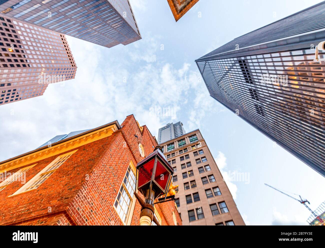 Beautiful Boston skyline Stock Photo - Alamy