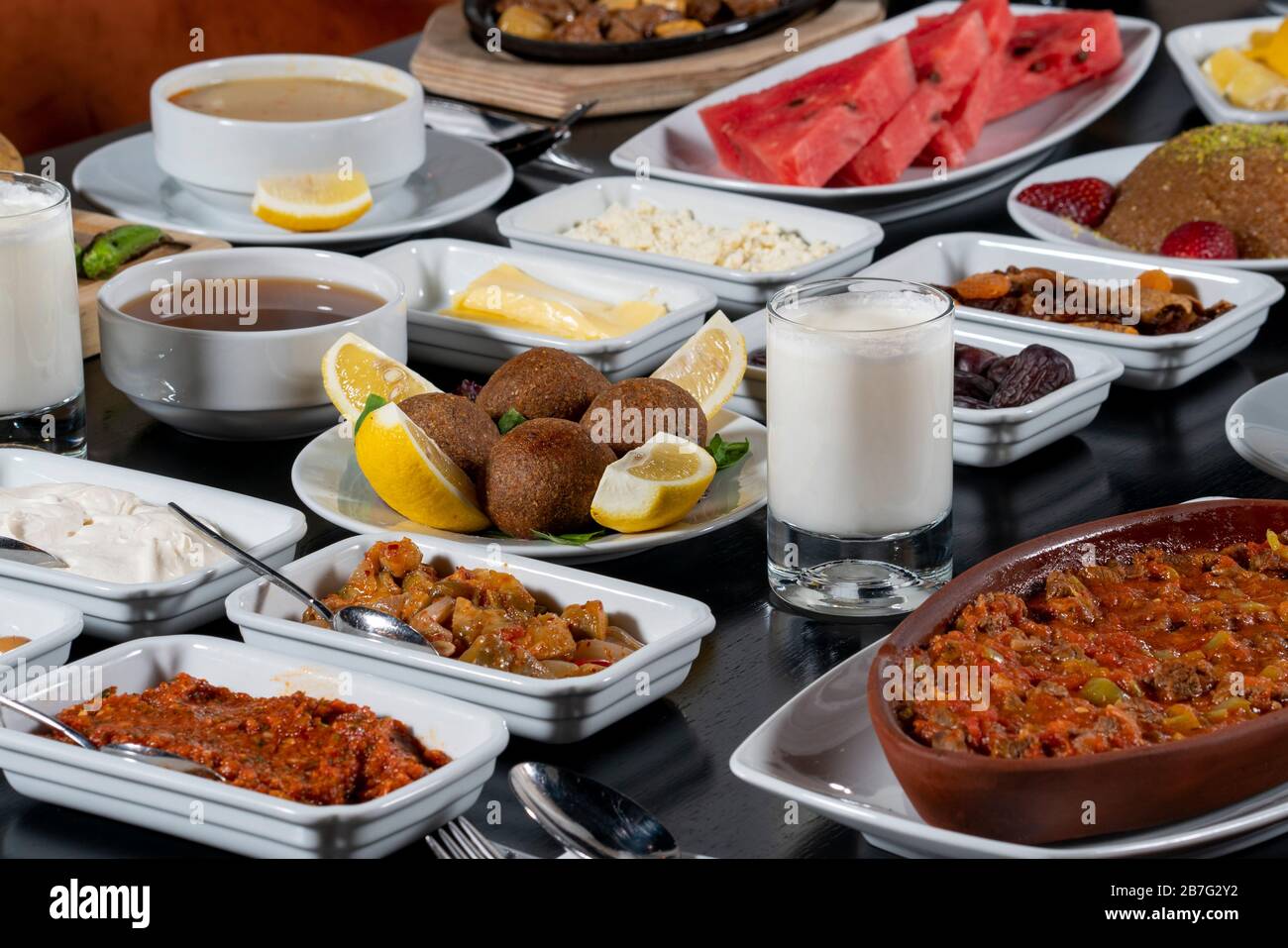 Ramadan dinner is on the table Stock Photo - Alamy