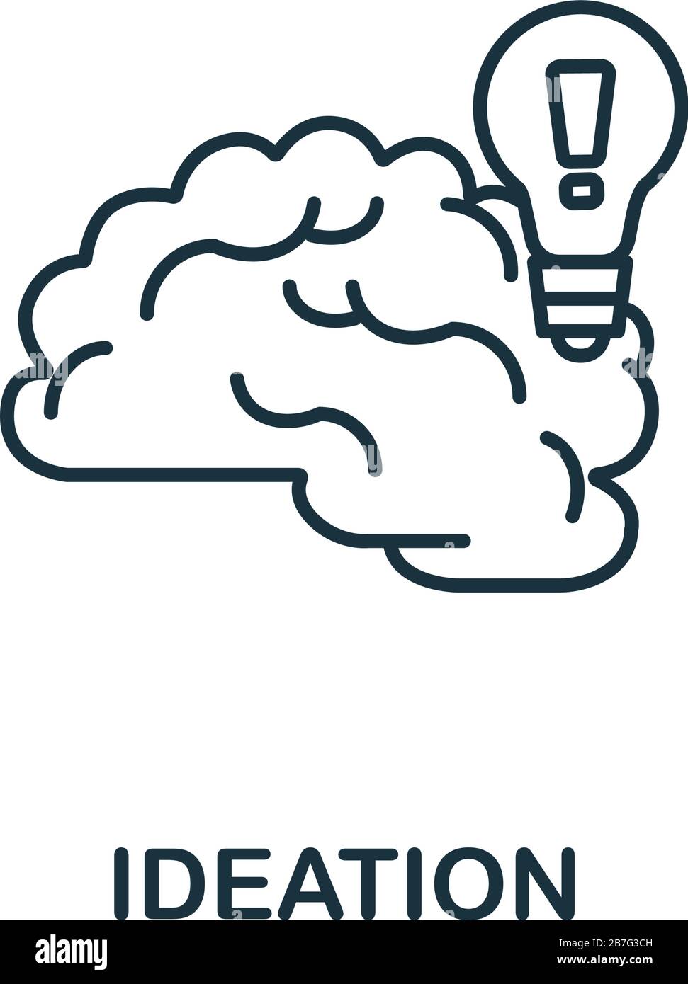 Ideation icon from life skills collection. Simple line Ideation icon ... Ideation icon from life skills collection. Simple line Ideation icon ...