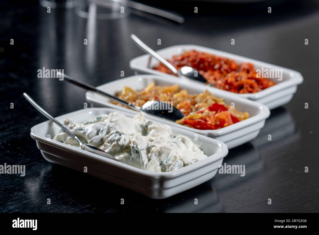 Traditional Turkish snacks Stock Photo - Alamy