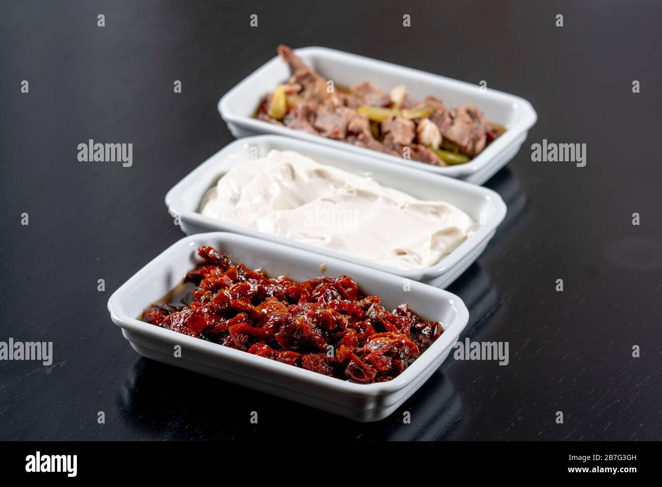 Traditional Turkish snacks Stock Photo - Alamy