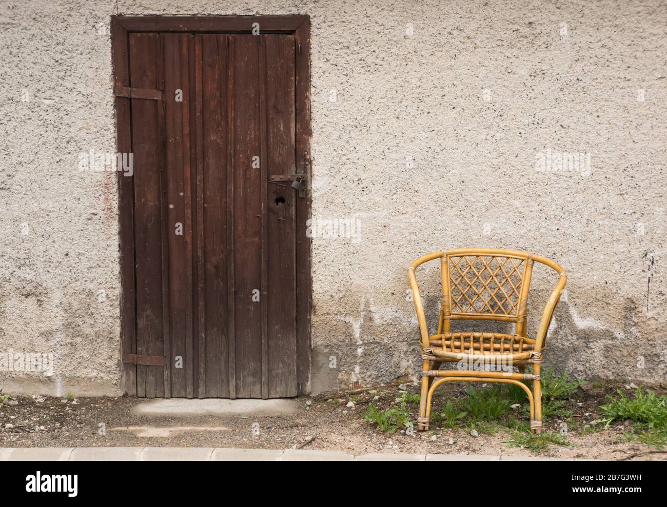 Door locked chair hi-res stock photography and images - Alamy