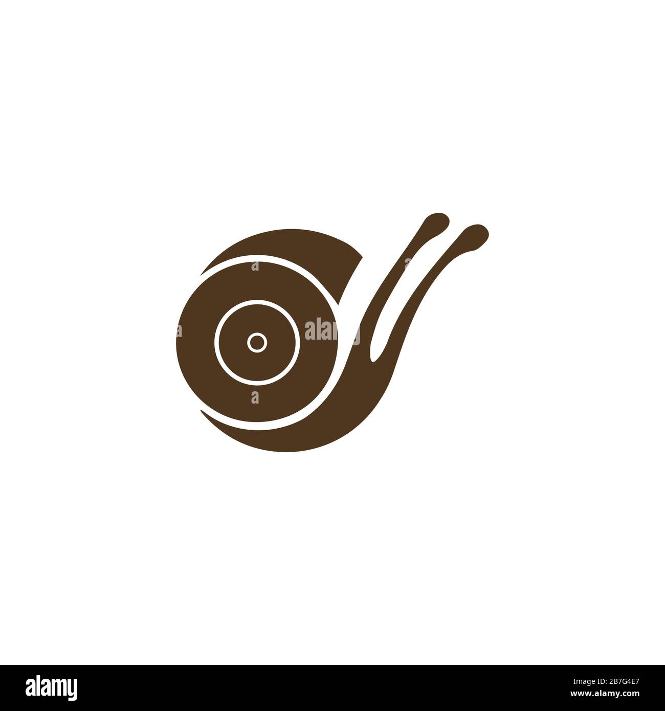 Snail Logo Vector design Template Stock Vector Image & Art - Alamy