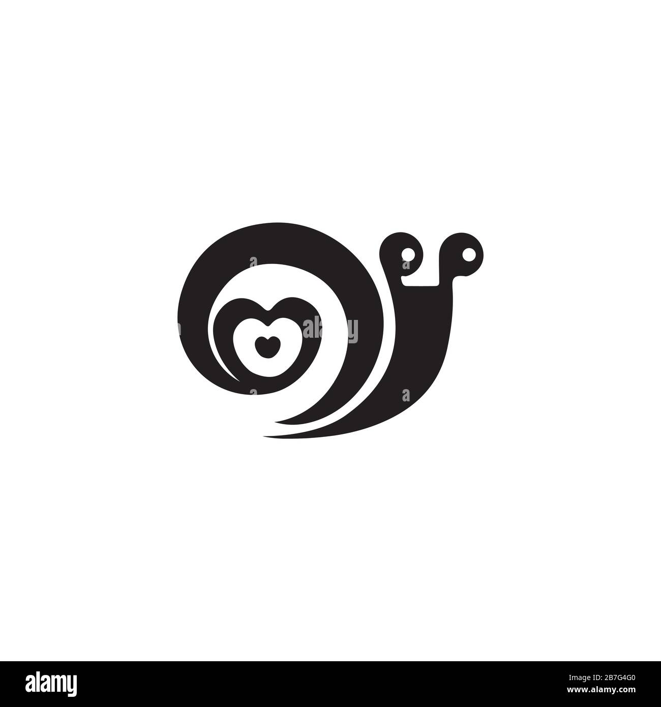 Abstract eco sign vector Black and White Stock Photos & Images - Alamy