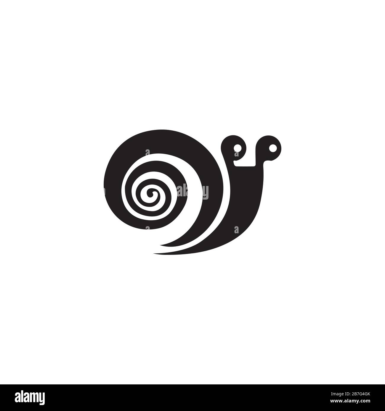 Snail Logo Vector design Template Stock Vector Image & Art - Alamy