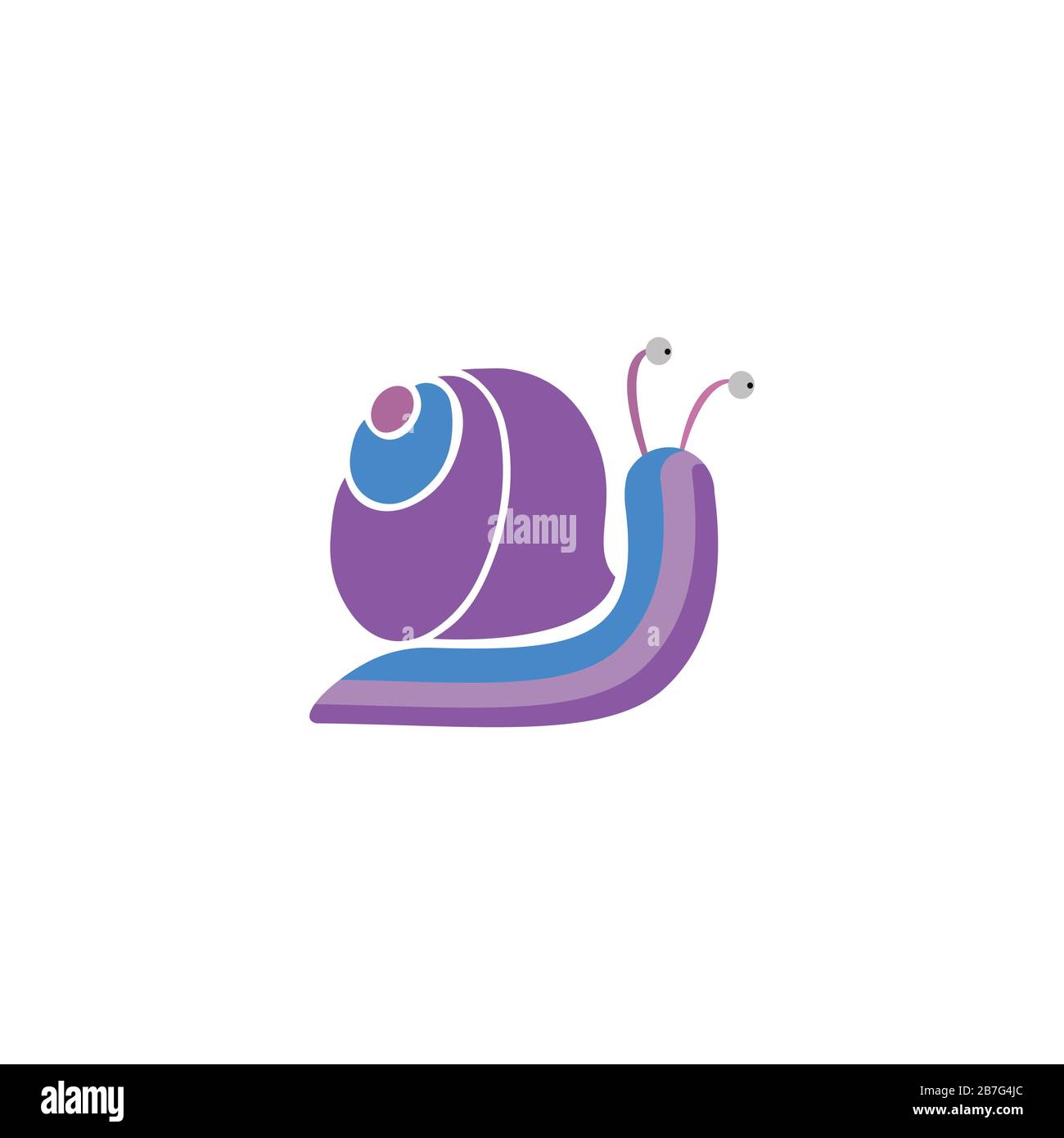 Snail Logo Vector design Template Stock Vector Image & Art - Alamy