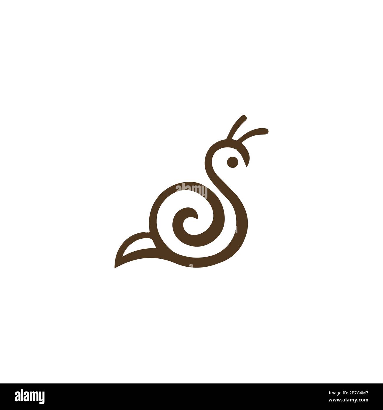 Snail Logo Vector design Template Stock Vector Image & Art - Alamy