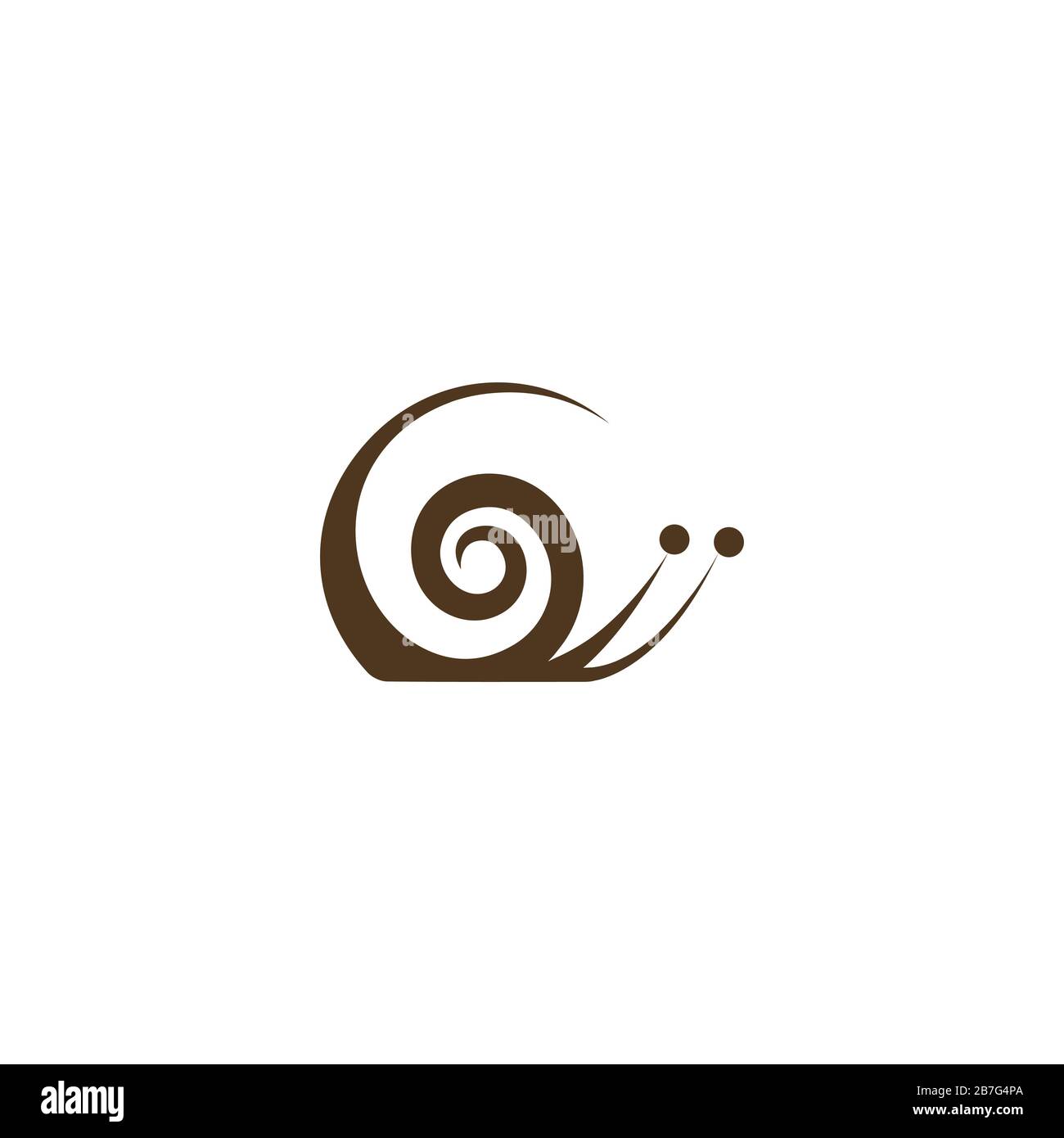 Snail Logo Vector design Template Stock Vector Image & Art - Alamy