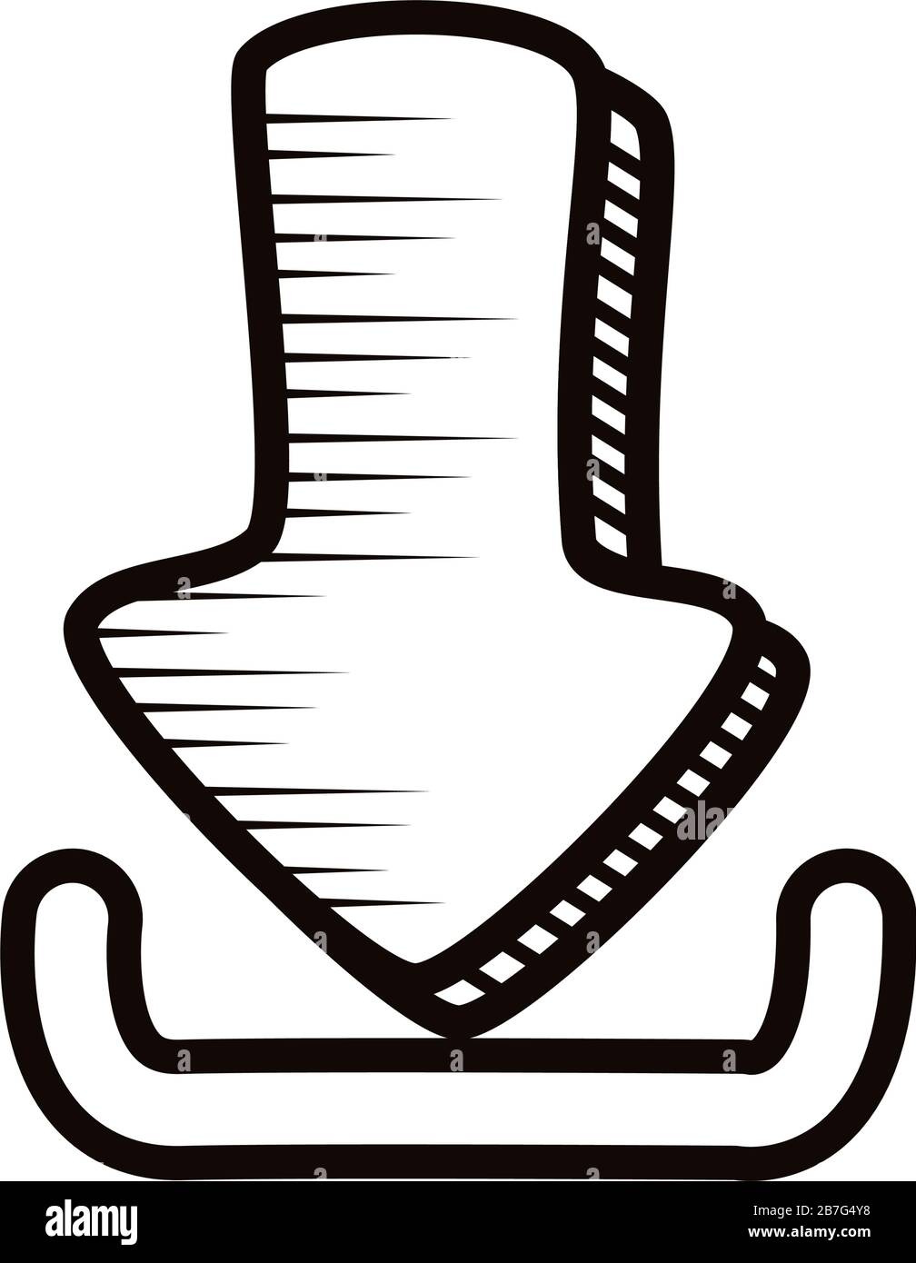 Arrow style directional infographic Cut Out Stock Images & Pictures - Alamy