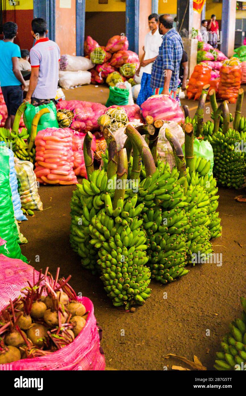 South Asia Sri Lanka Ceylon Dambulla Economic Centre Center wholesale ...