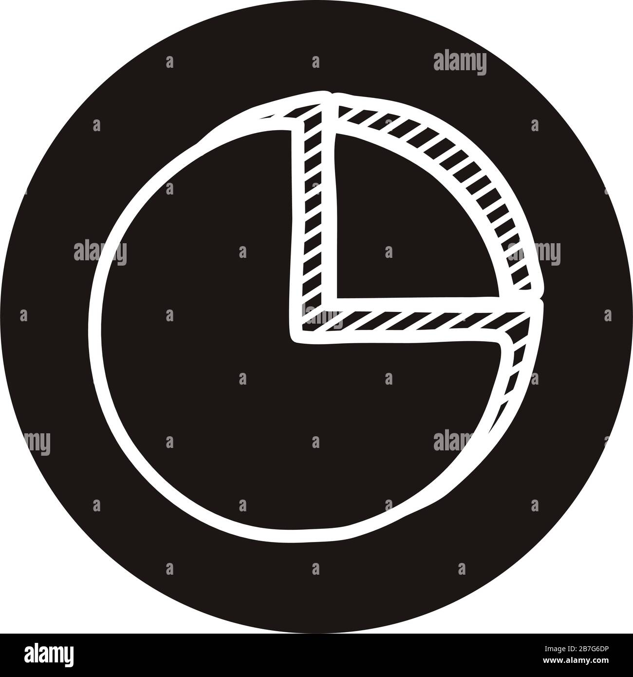 Block pie chart icon hi-res stock photography and images - Alamy
