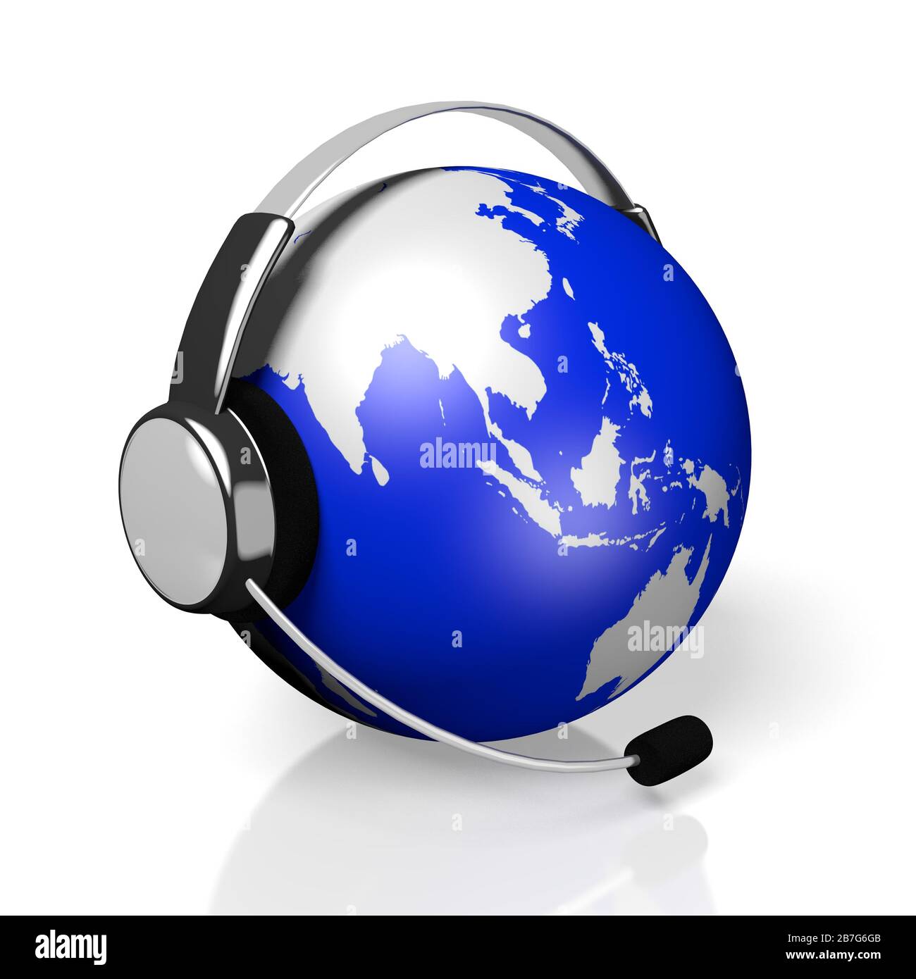 Headset support theme hi-res stock photography and images - Alamy