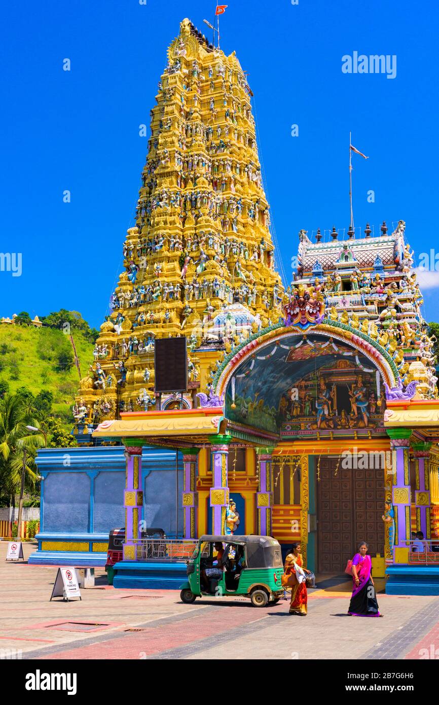 South Asia Sri Lanka Matale Sri Muthumariamman Thevasthanam Hindu ...