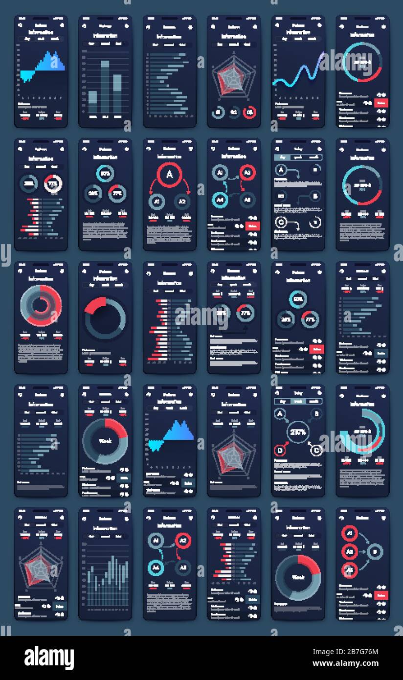 Modern infographic vector elements for business brochures. Use in ...