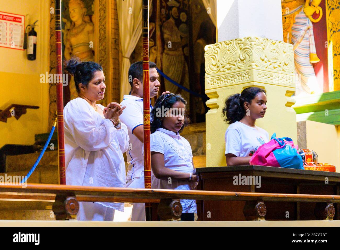 Sri Lanka Kandy Sinhala ancient capital Sri Dalada Maligawa Temple of ...