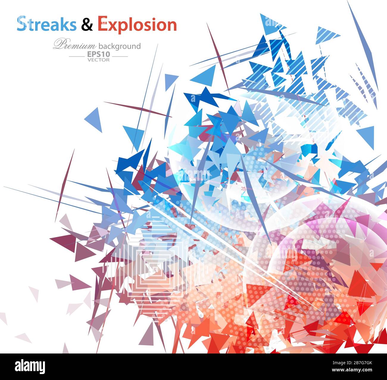 Streaks and explosion creative pattern background Stock Vector Image & Art - Alamy