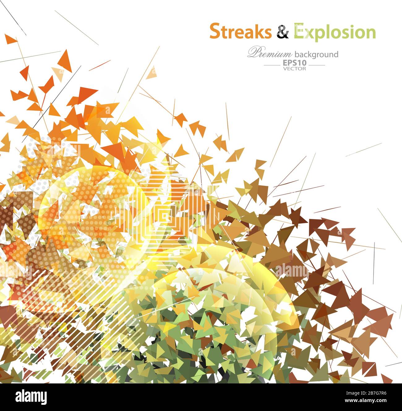 Creative colour explosion Stock Vector Images - Alamy