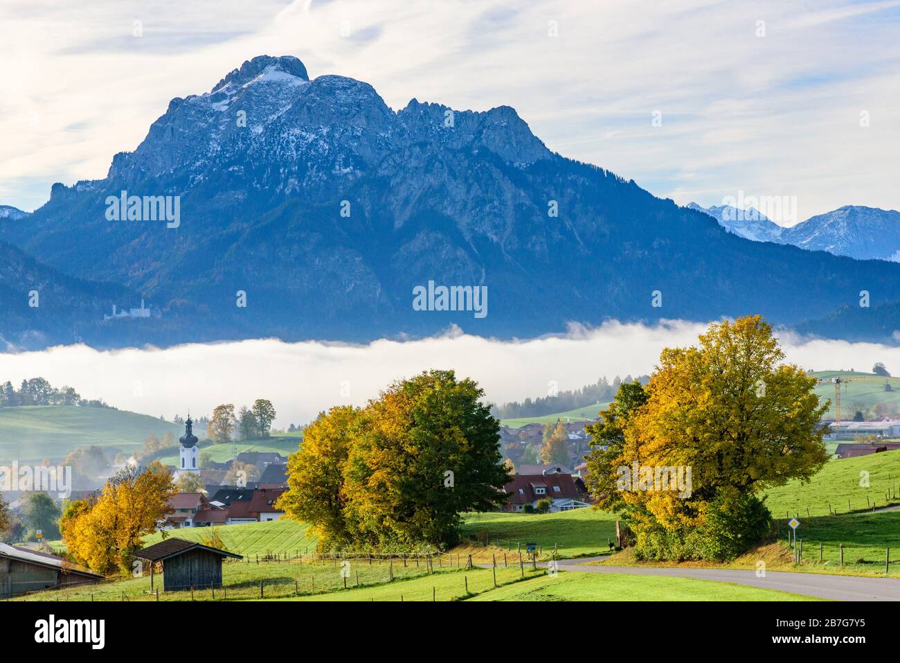 Autumn in the forggensee hi-res stock photography and images - Alamy