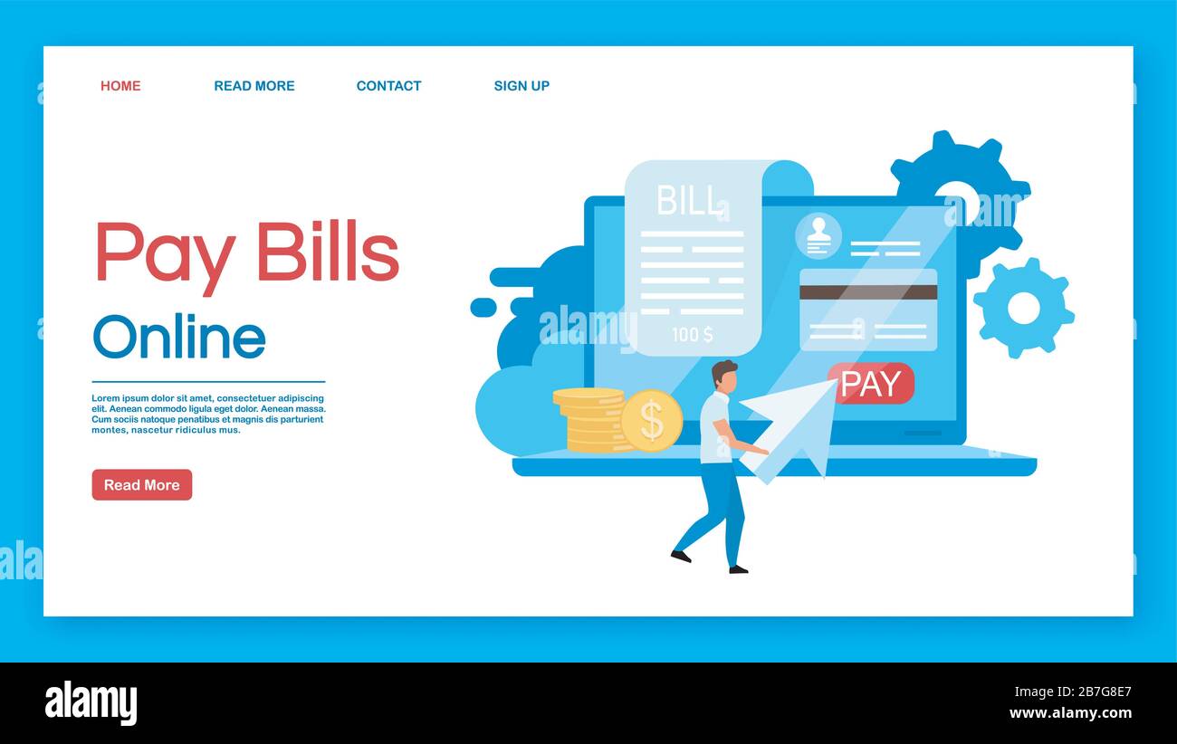 Login page invoice Stock Vector Images - Alamy