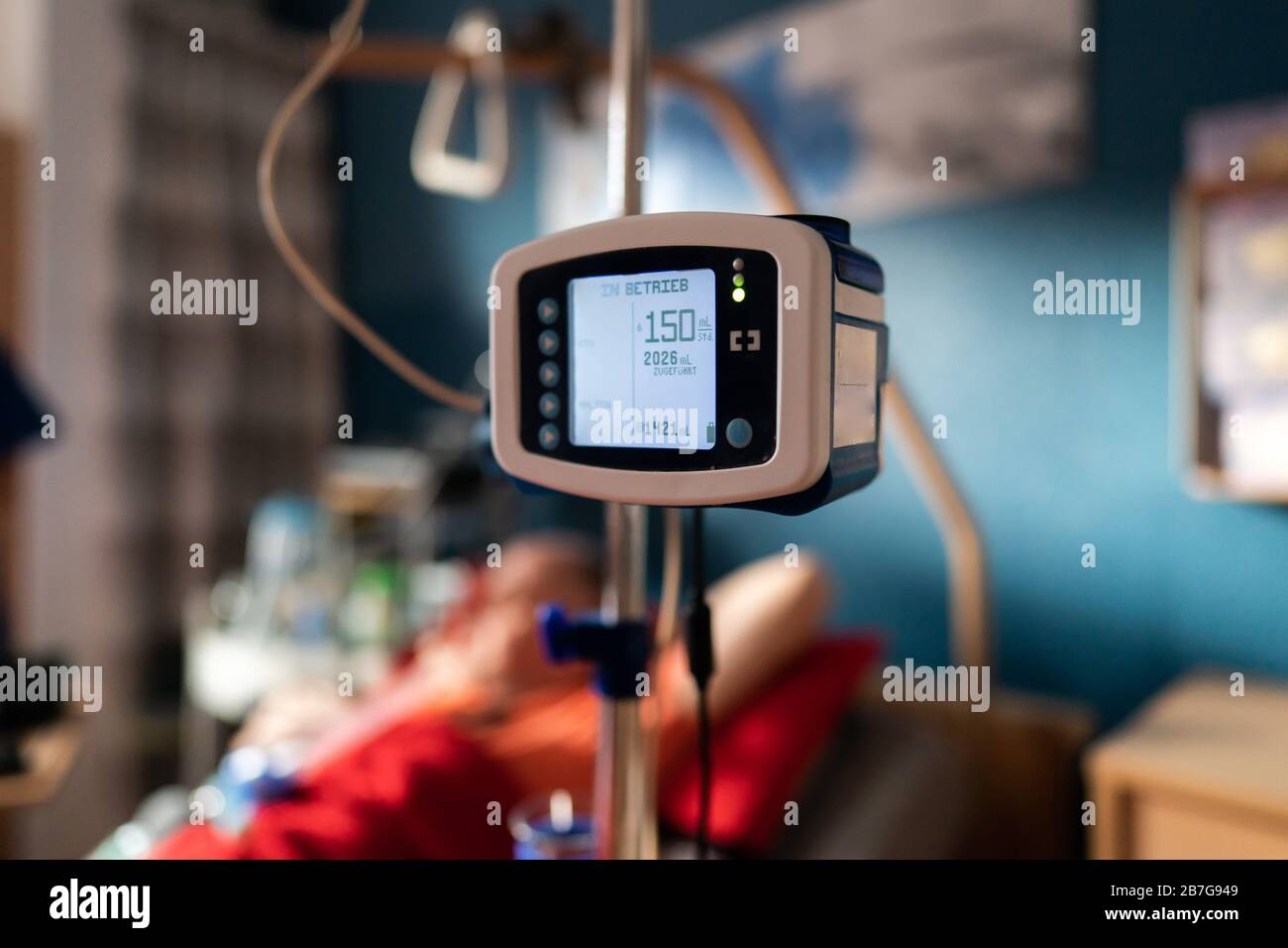 technical machine for patients in intensive care Stock Photo - Alamy