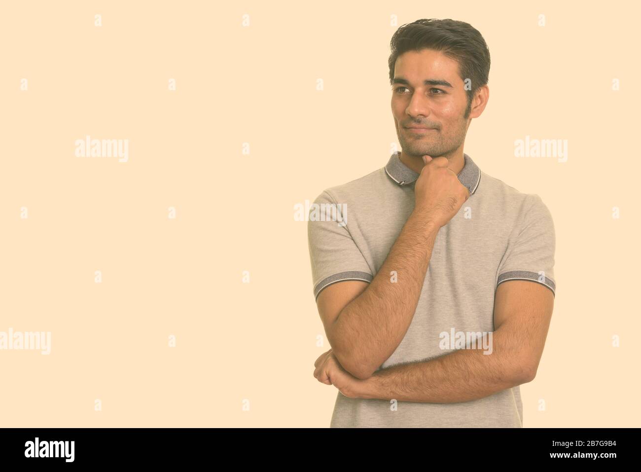 Portrait handsome persian man hi-res stock photography and images - Alamy
