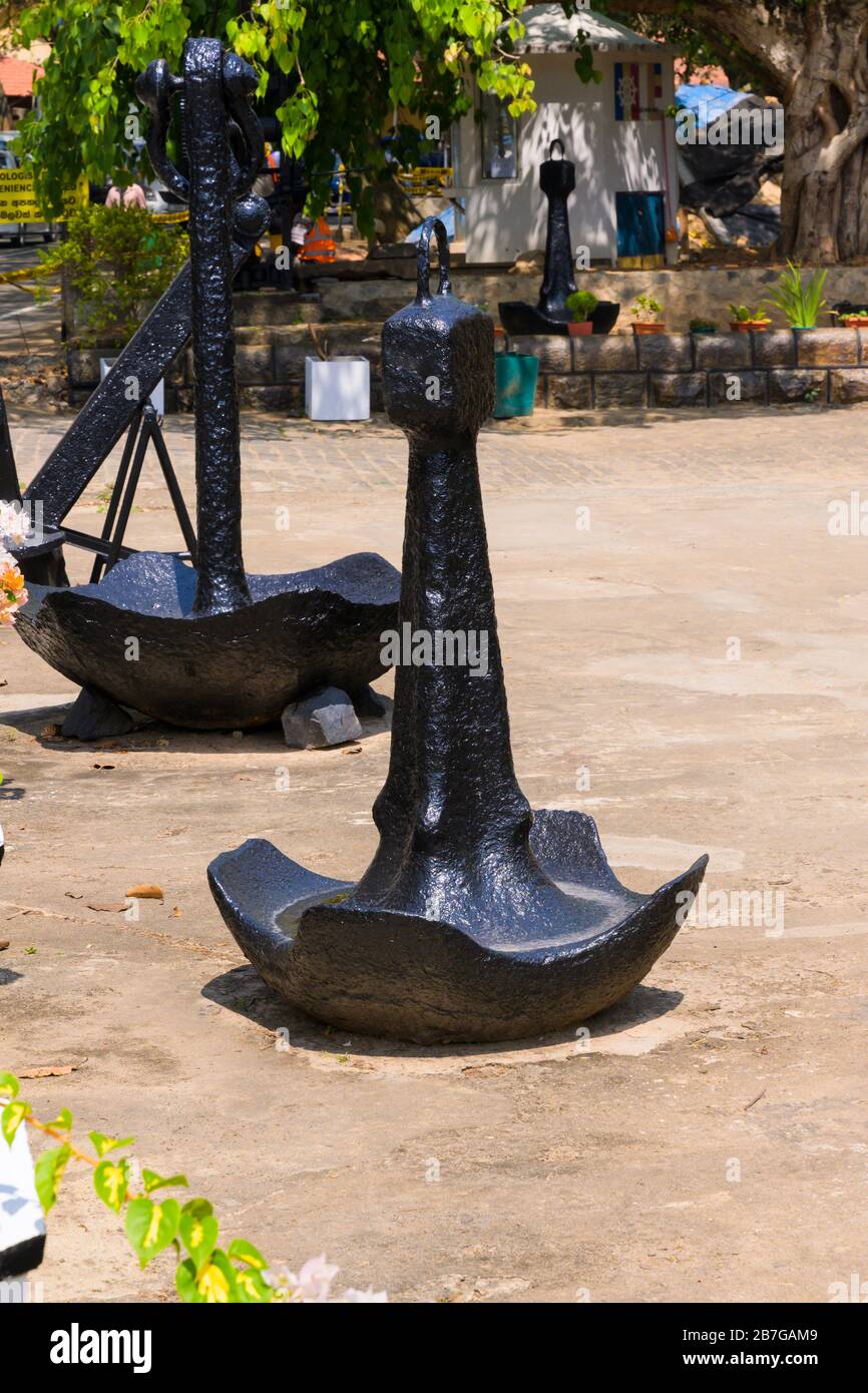 South Asia Sri Lanka Fort Galle colonial town centre old ancient ...