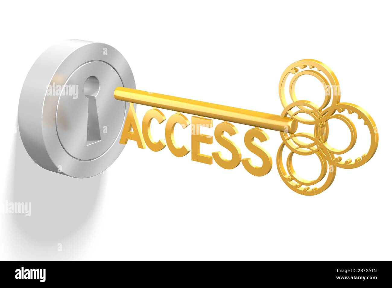 Enter key access word Cut Out Stock Images & Pictures - Alamy