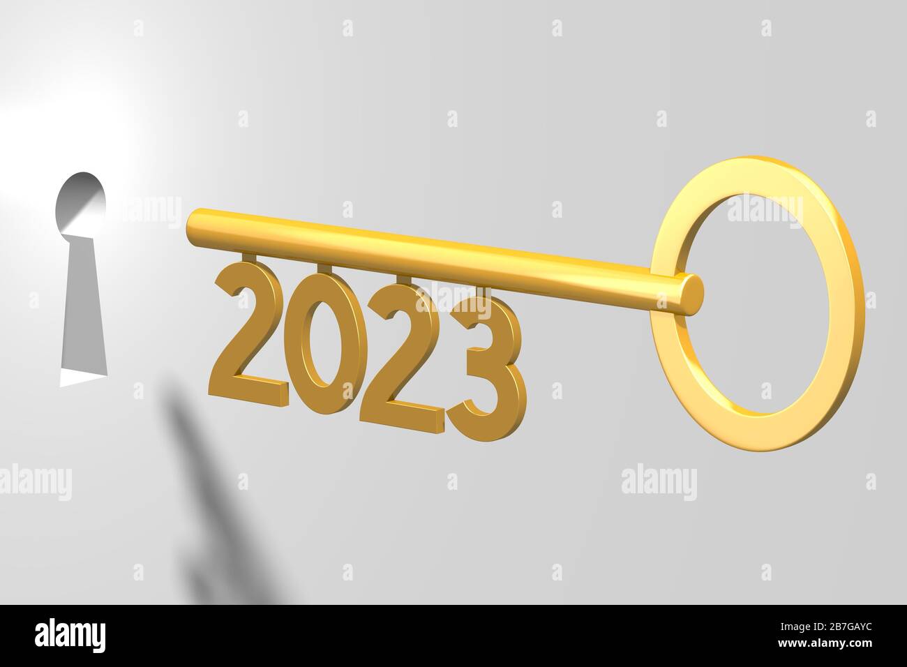 3D key concept - 2023 Stock Photo - Alamy