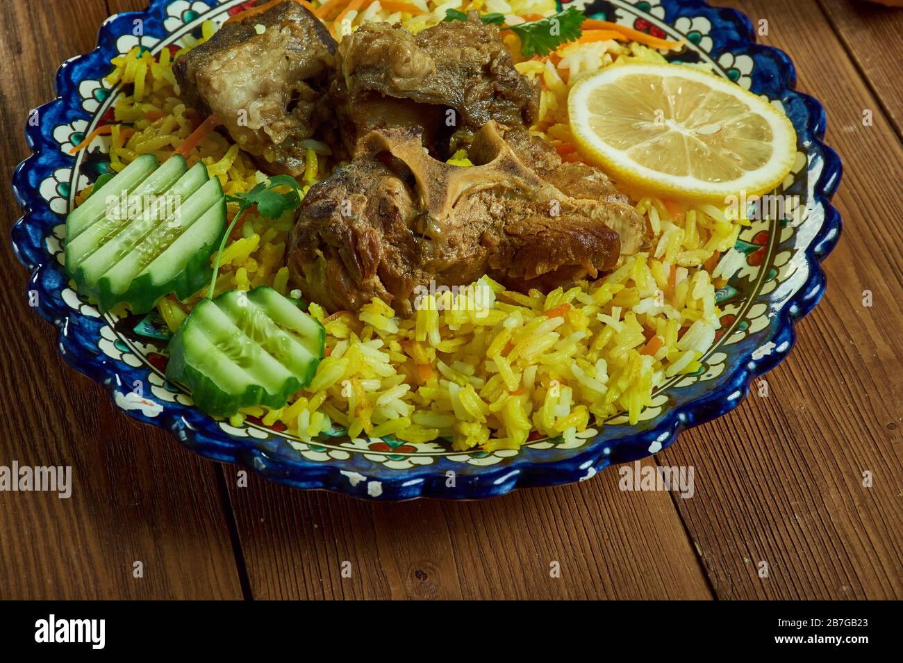 Yahkni Mutton Pulao, Awadhi cuisine, Traditional assorted Indian dishes ...