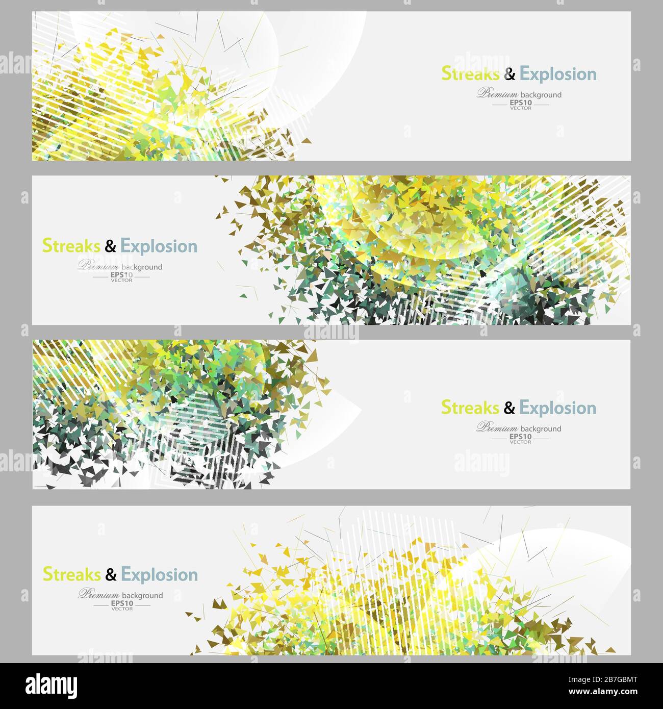 Creative set banner hi-res stock photography and images - Alamy