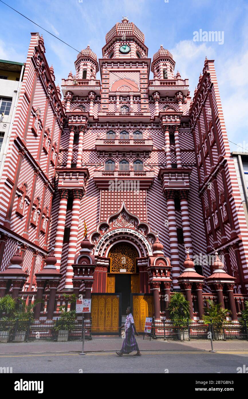 South Asia Sri Lanka Capital City Colombo Main Street Pettah ornate ...