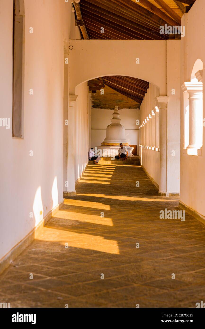 South Asia Sri Lanka Dambulla Cave Temples Ceylon from 1st century 5 ...