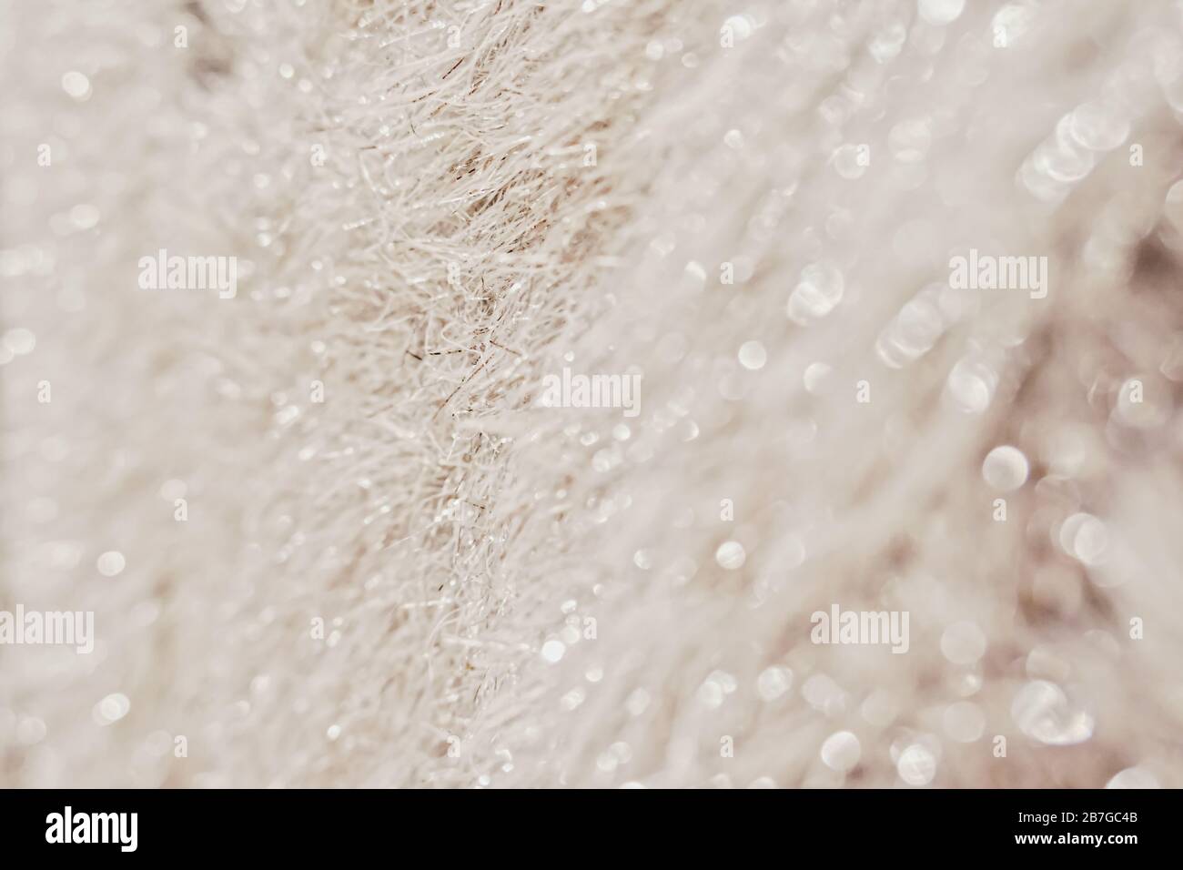 Close-up detail of a textile, clothing and fabric texture as background ...