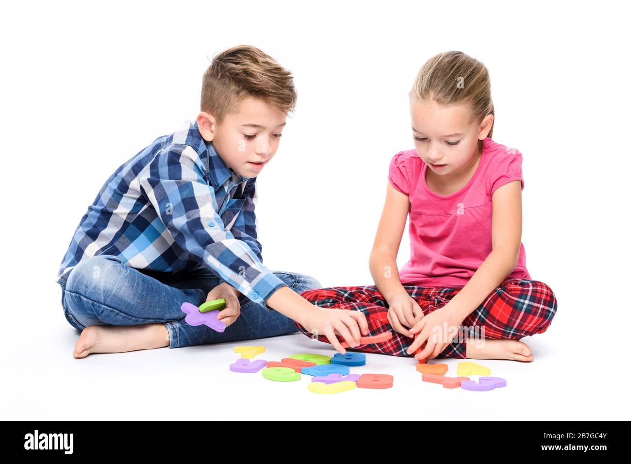 Language learning for children Cut Out Stock Images & Pictures - Alamy