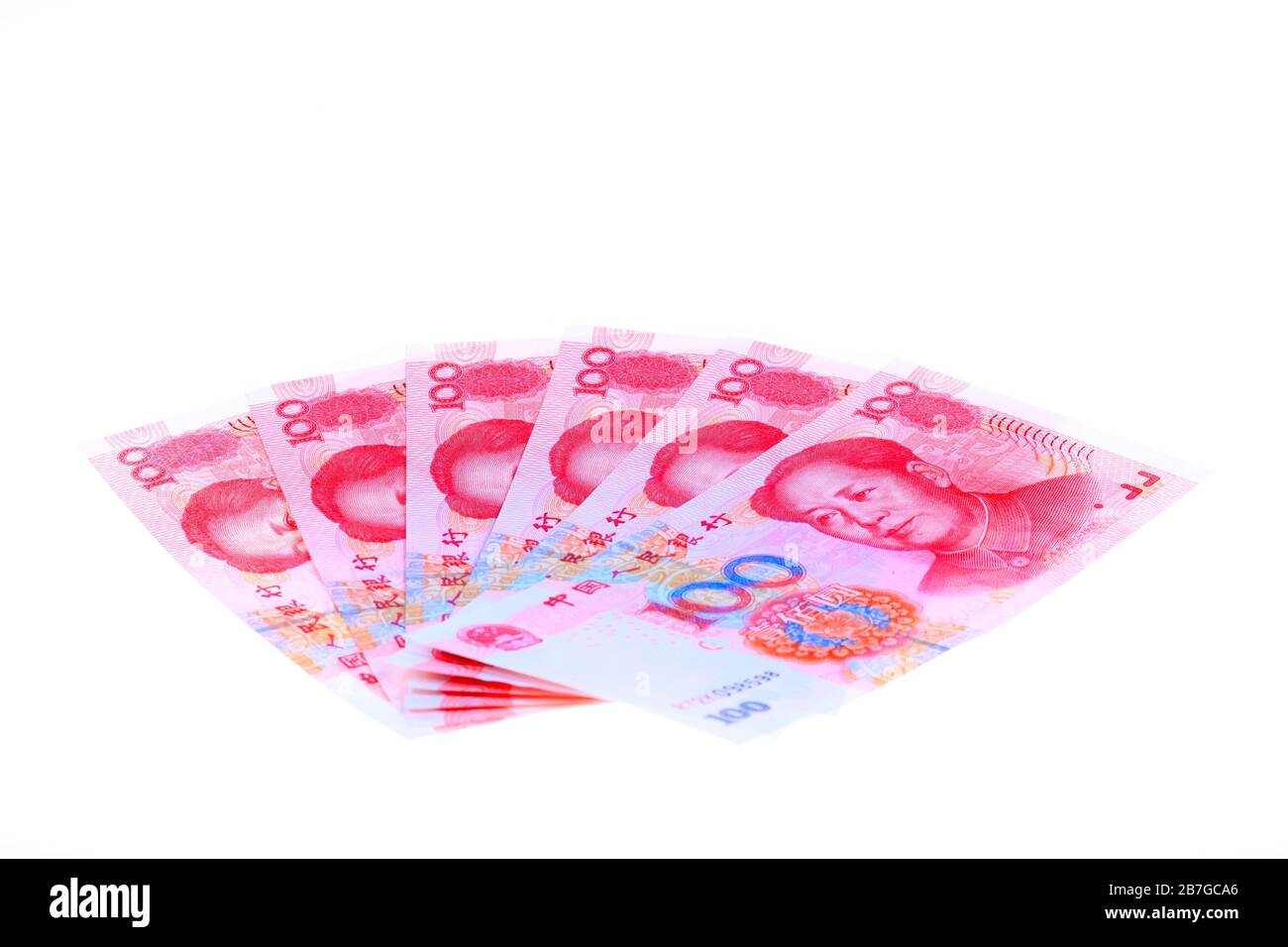 100 renminbi banknotes Cut Out Stock Images & Pictures - Alamy