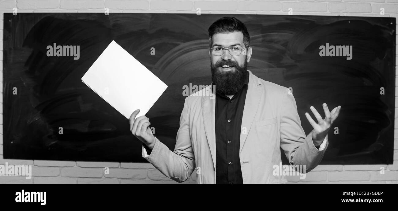 Teacher paperwork. School principal. Demanding teacher. Lecturer in ...