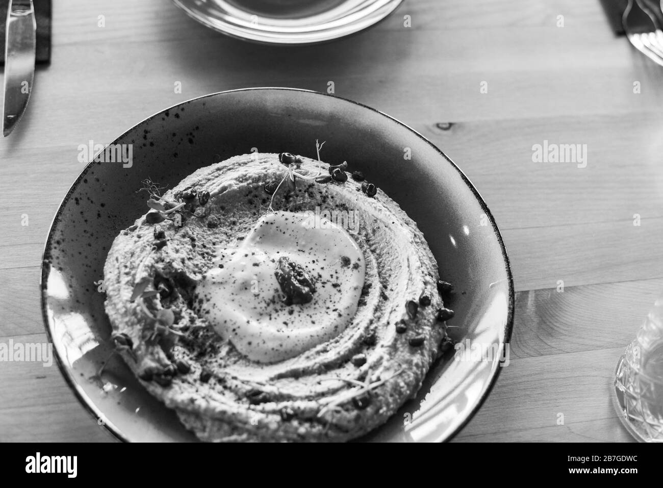 Samosa plate Black and White Stock Photos & Images - Alamy