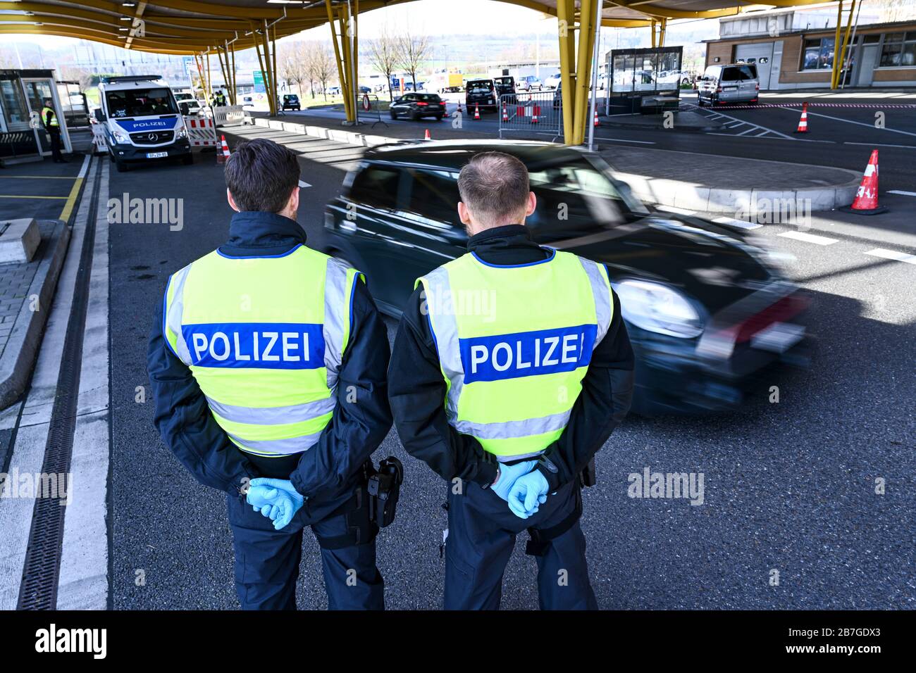 Swiss german border customs hi-res stock photography and images - Alamy