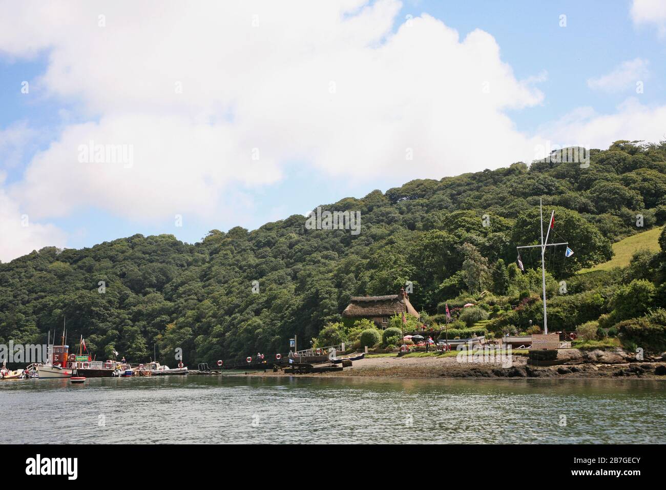 River fal tolverne cornwall england hi-res stock photography and images ...