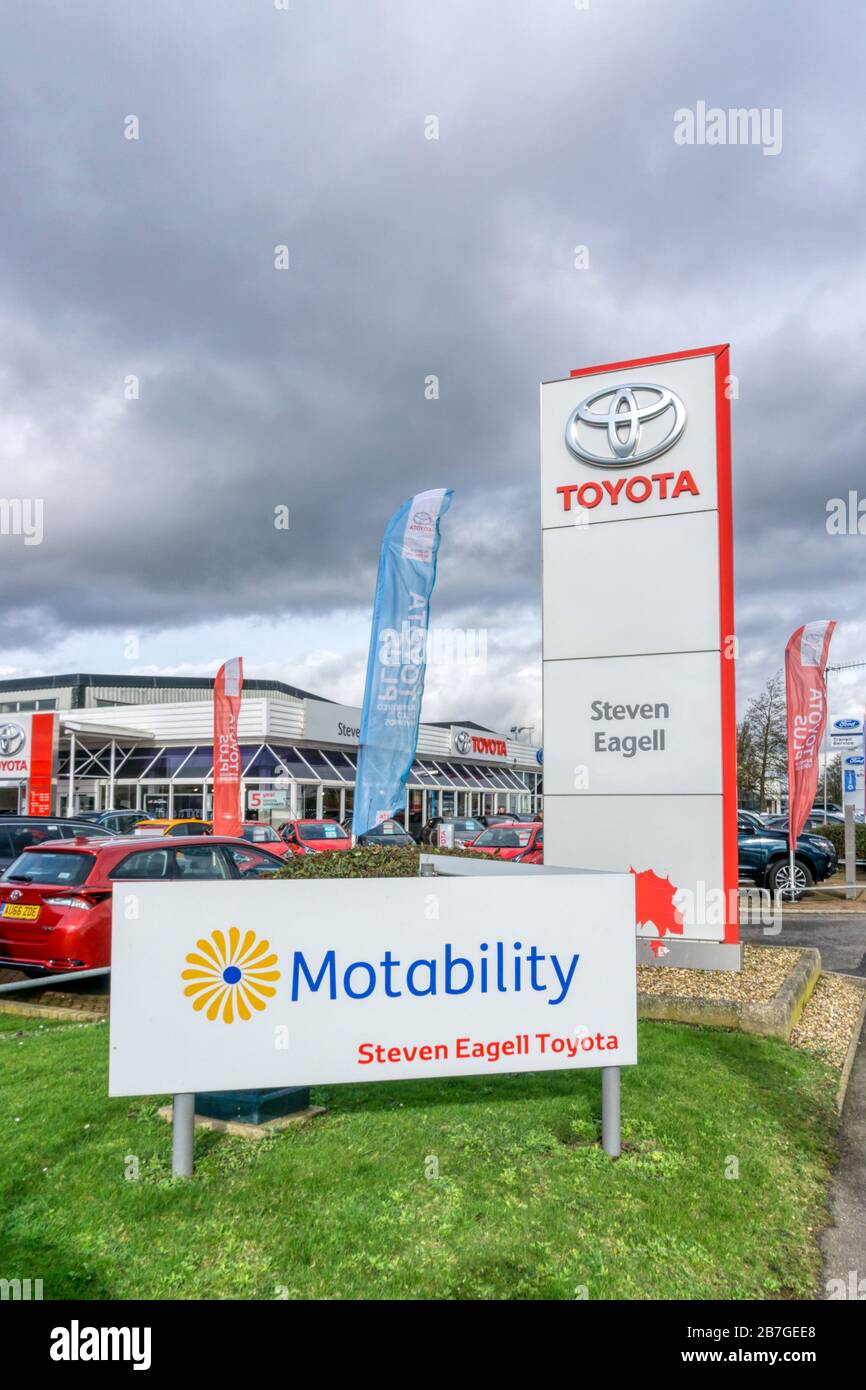 Toyota signage hi-res stock photography and images - Alamy