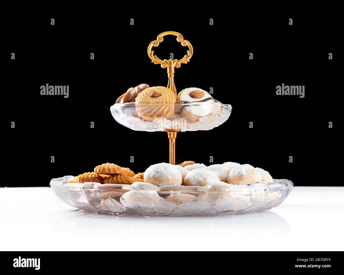 Happy Eid ElFitr Sweet Cookies, Greeting Card Stock Photo - Alamy
