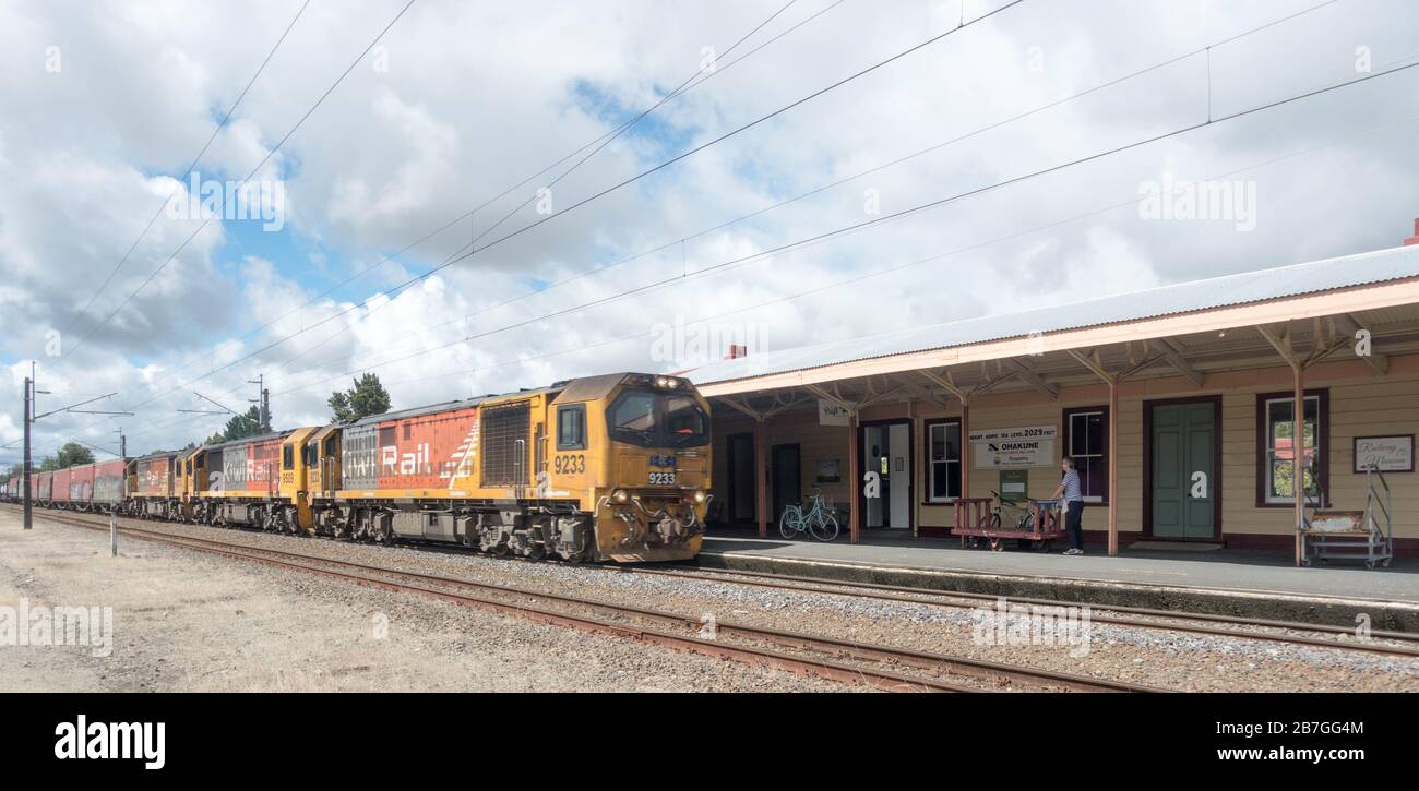 Ohakune railway station hi-res stock photography and images - Alamy